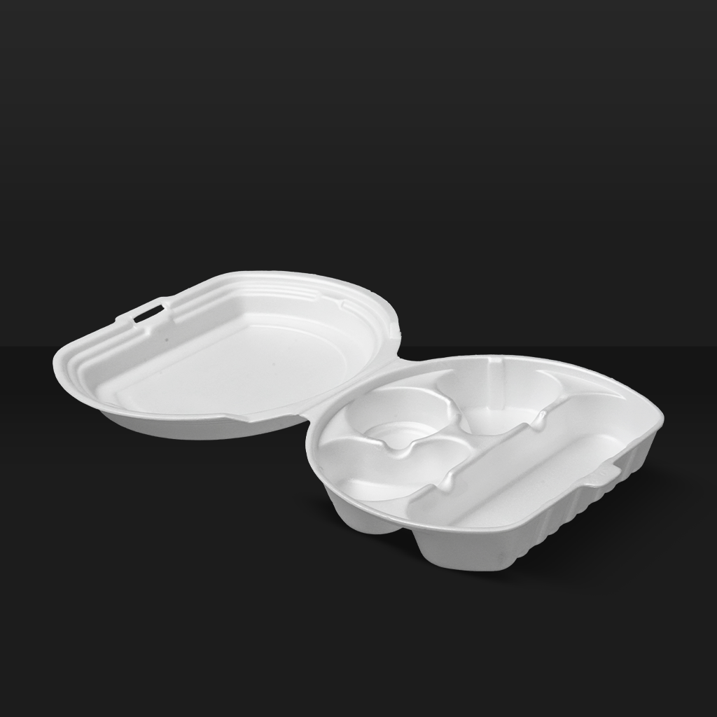 Foam meal boxes – Castle Pack – EN