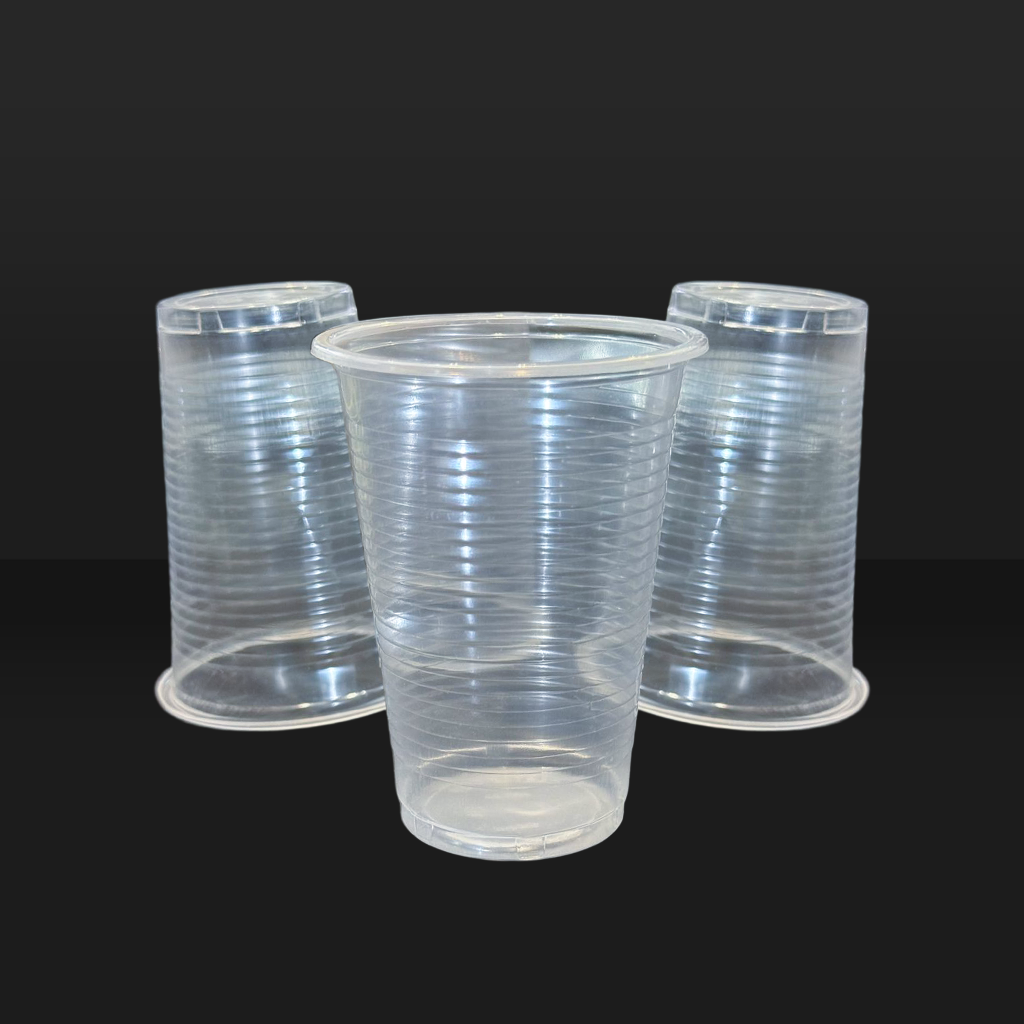 Clear plastic cups Zahran – Castle Pack – EN